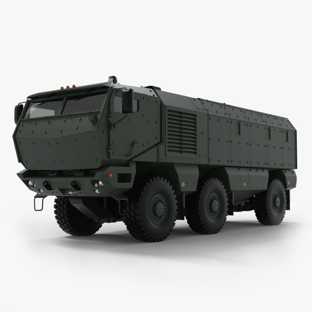 Prototype kamaz typhoon 3D model - TurboSquid 1559810