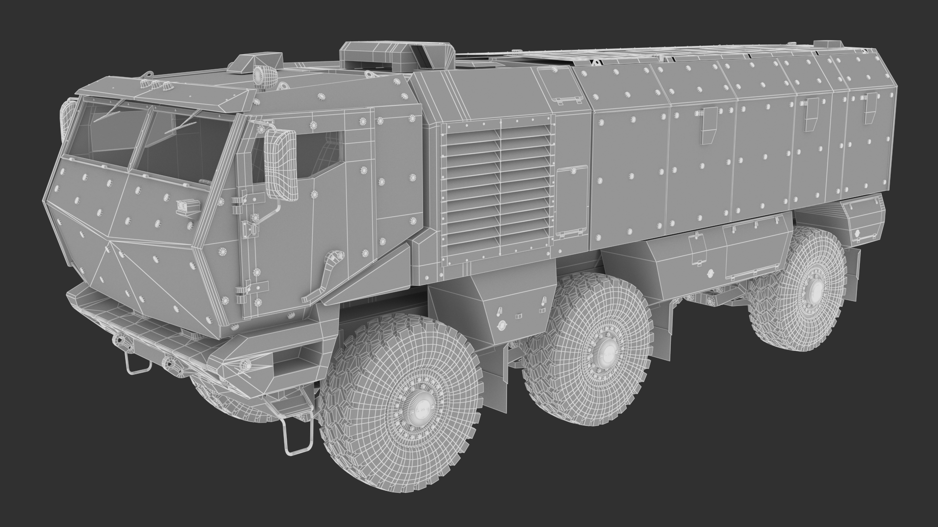 Prototype kamaz typhoon 3D model - TurboSquid 1559810