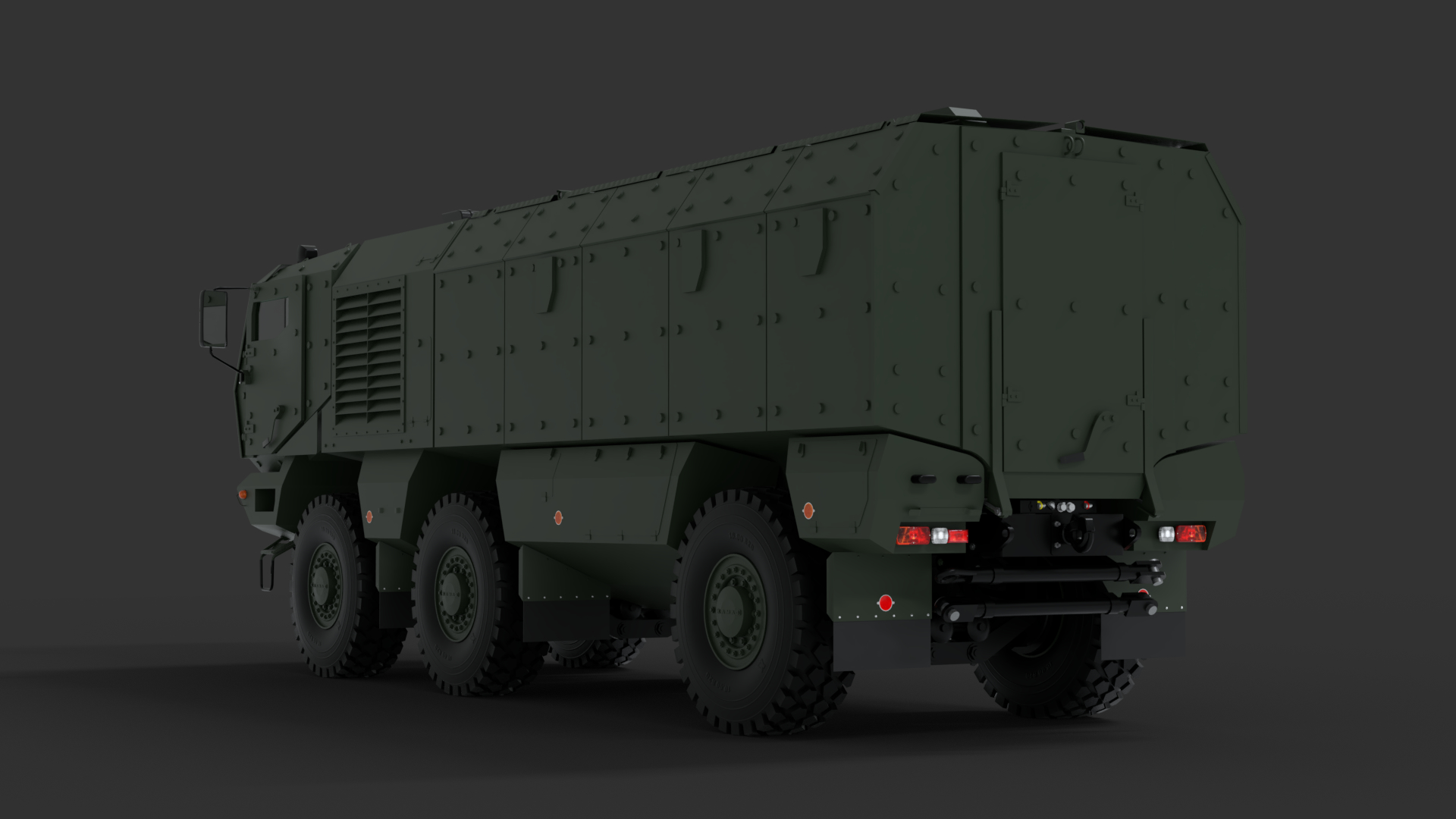 Prototype kamaz typhoon 3D model - TurboSquid 1559810
