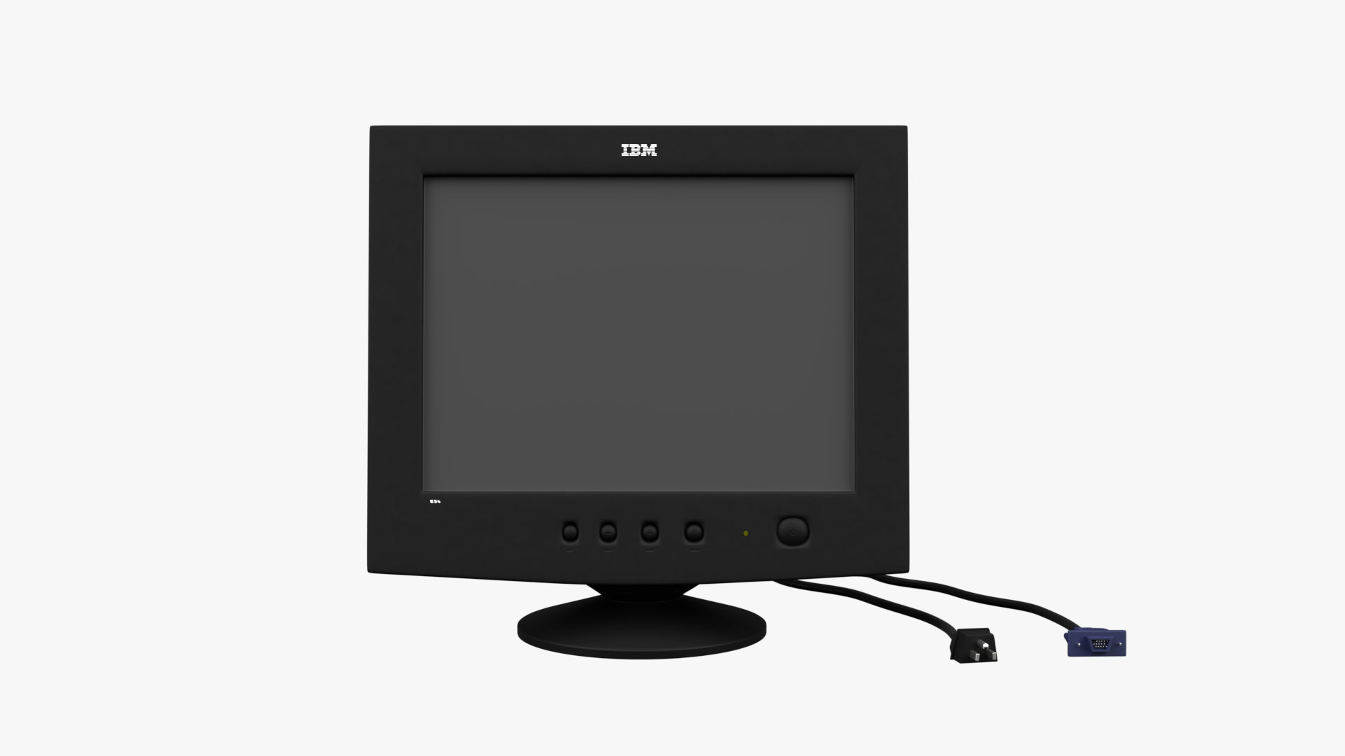 3D model ibm monitor - TurboSquid 1466189
