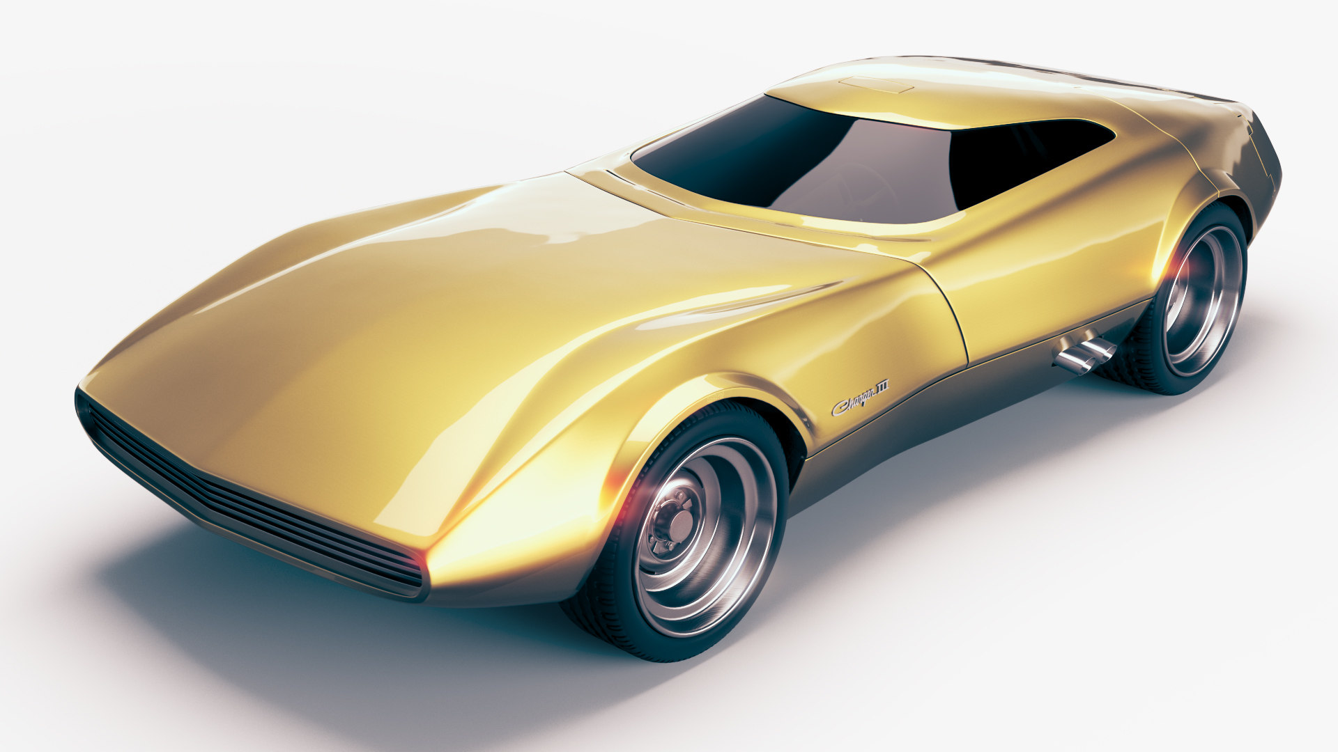 Dodge charger concept 02 3D model - TurboSquid 1560497