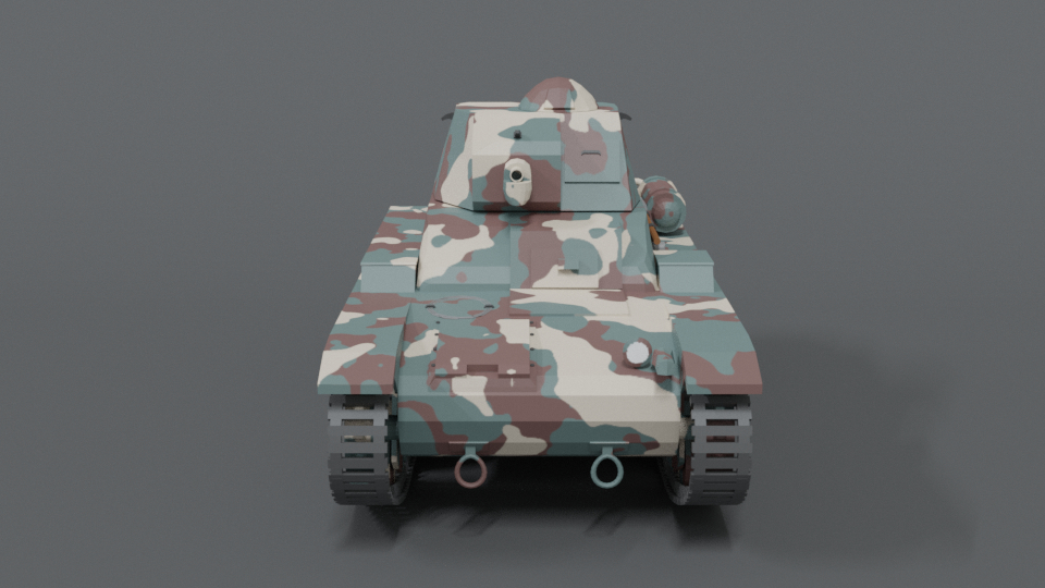 Renault r35 tank 3D - TurboSquid 1560522
