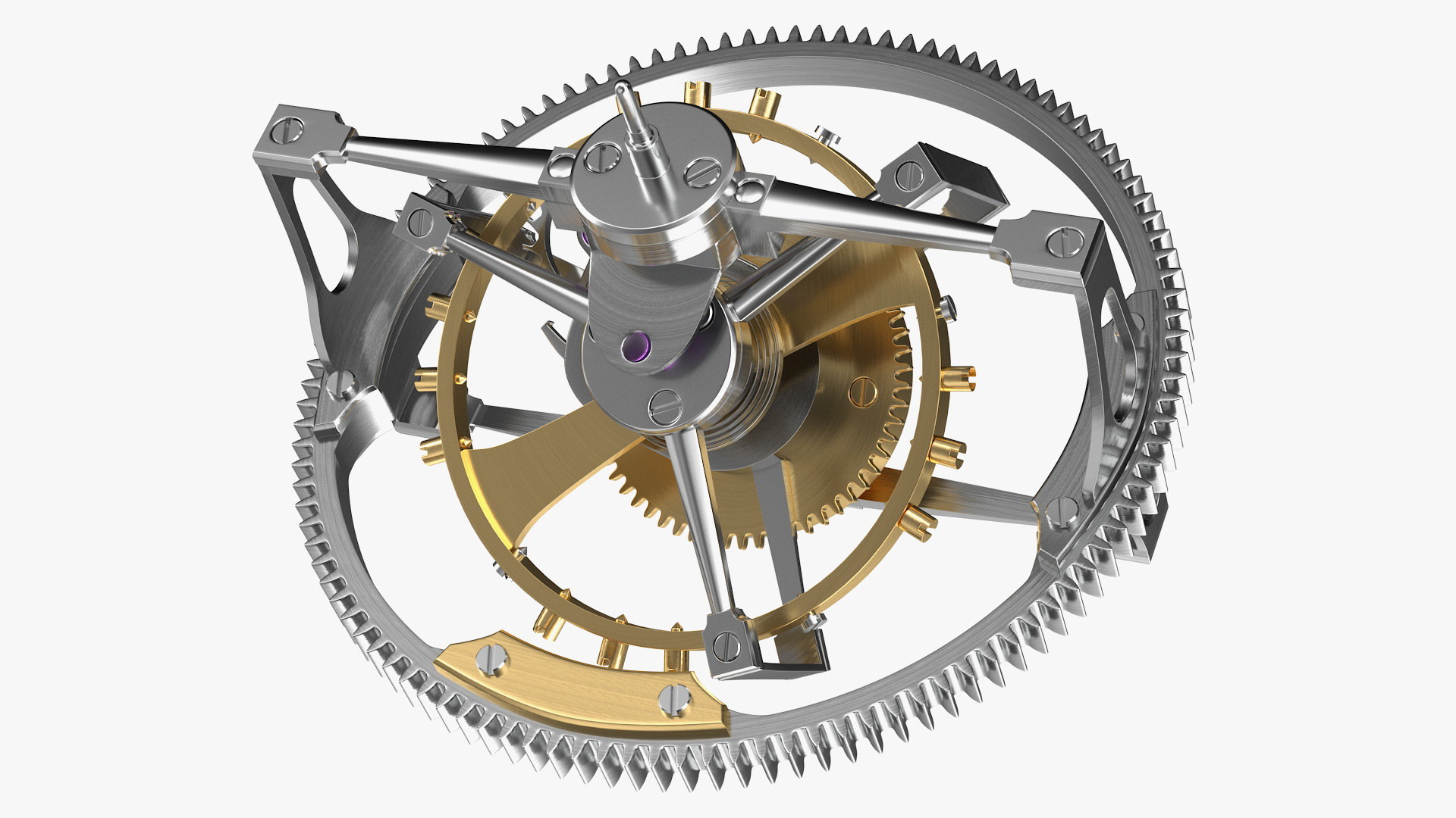 Greubel forsey double tourbillon 3D model - TurboSquid 1561123