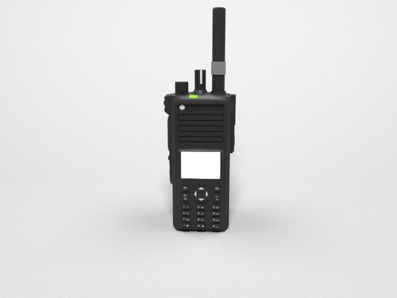3D portable radio station - TurboSquid 1560824