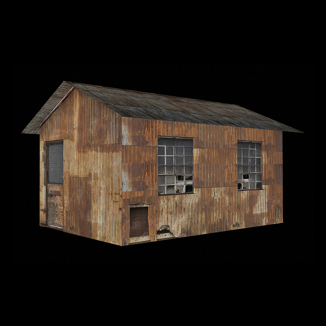 3D model rusty country house - TurboSquid 1560922