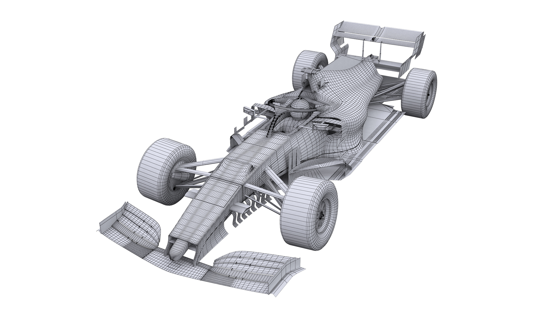 F1 formula 1 3D model - TurboSquid 1560997