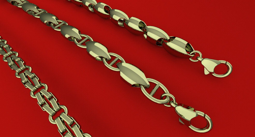 3D chains model - TurboSquid 1561028