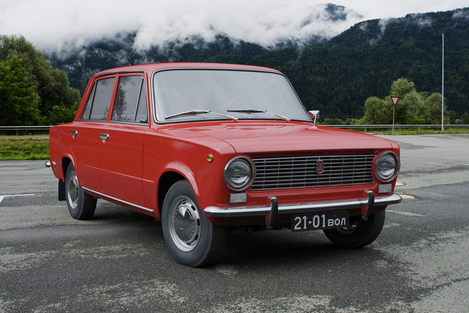 VAZ-2101 Zhiguli 1970 lada Modelo 3D - TurboSquid 1561057