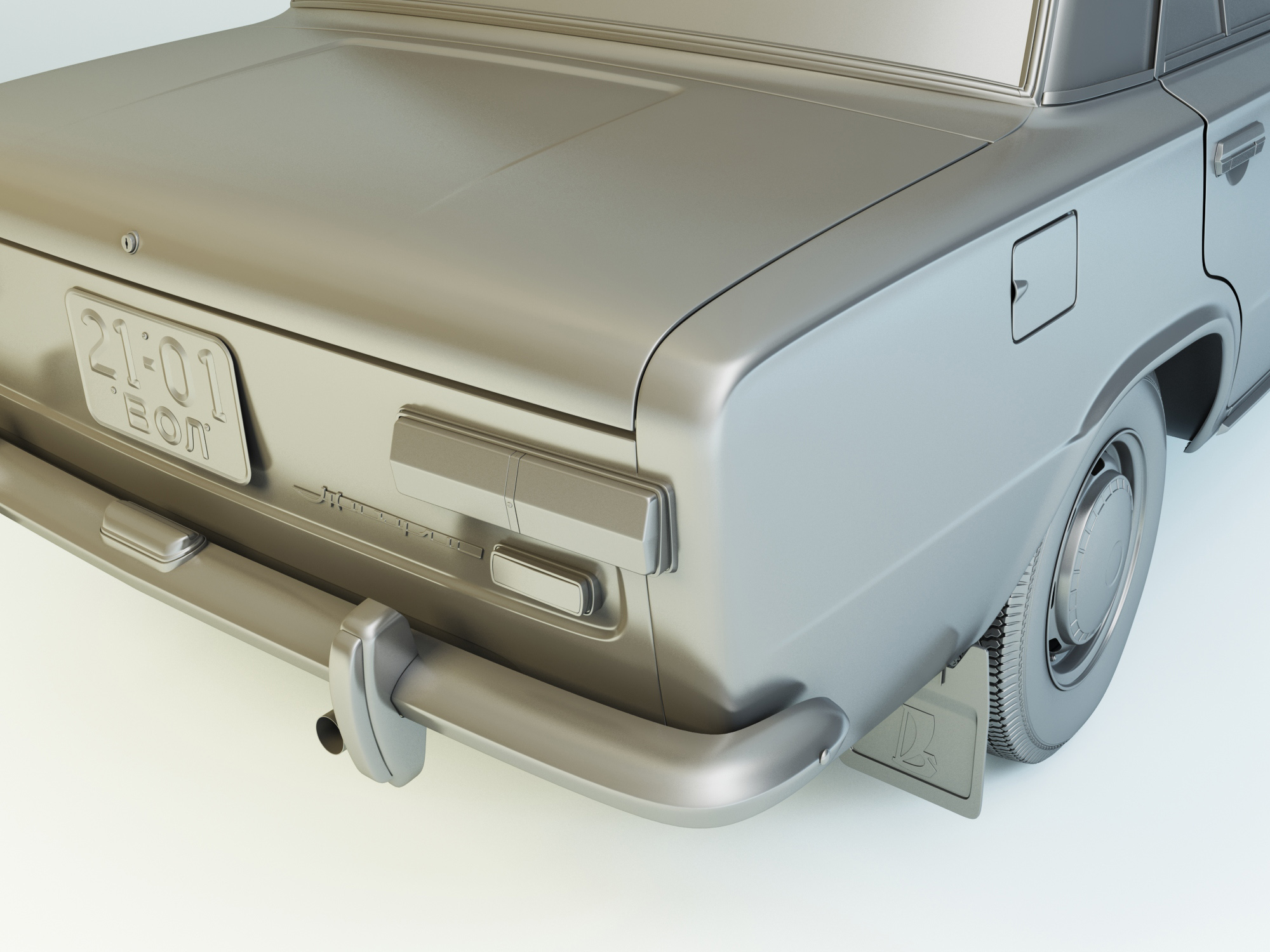 VAZ-2101 Zhiguli 1970 lada Modelo 3D - TurboSquid 1561057