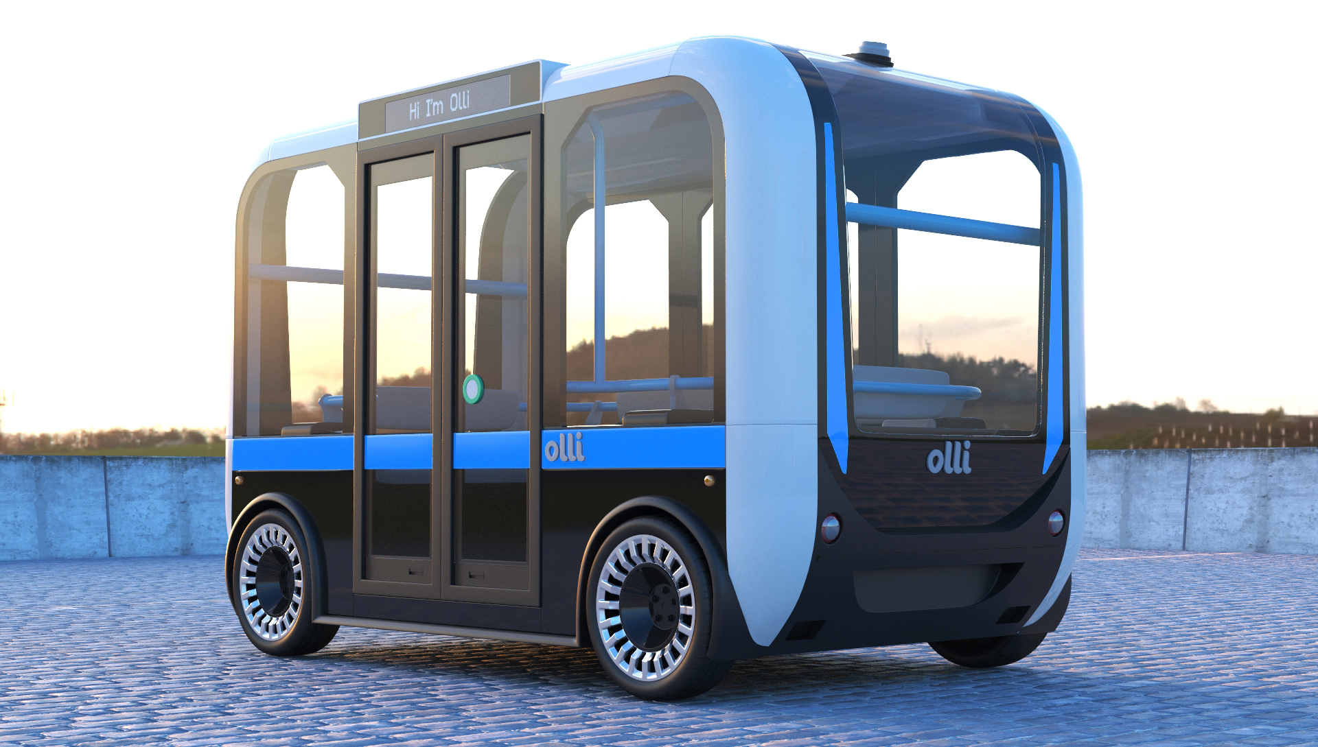 Olli bus vehicle buses model - TurboSquid 1262948