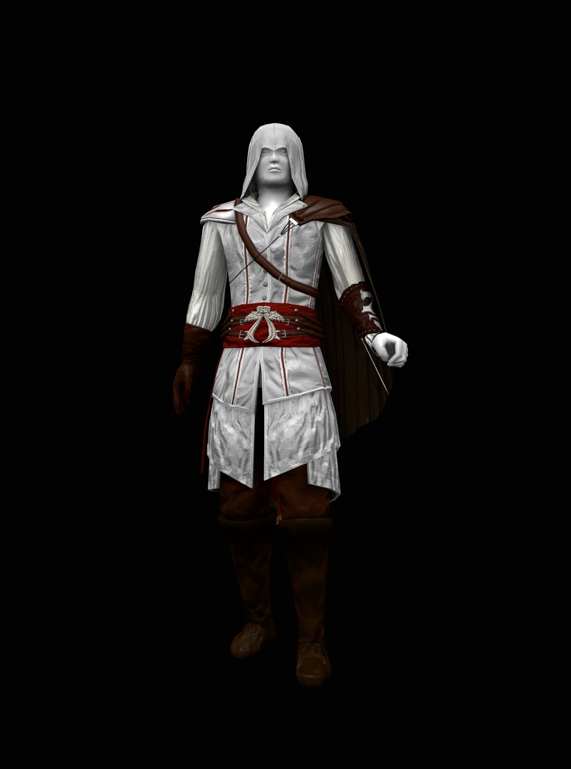 Ezio outfit 3D - TurboSquid 1561243