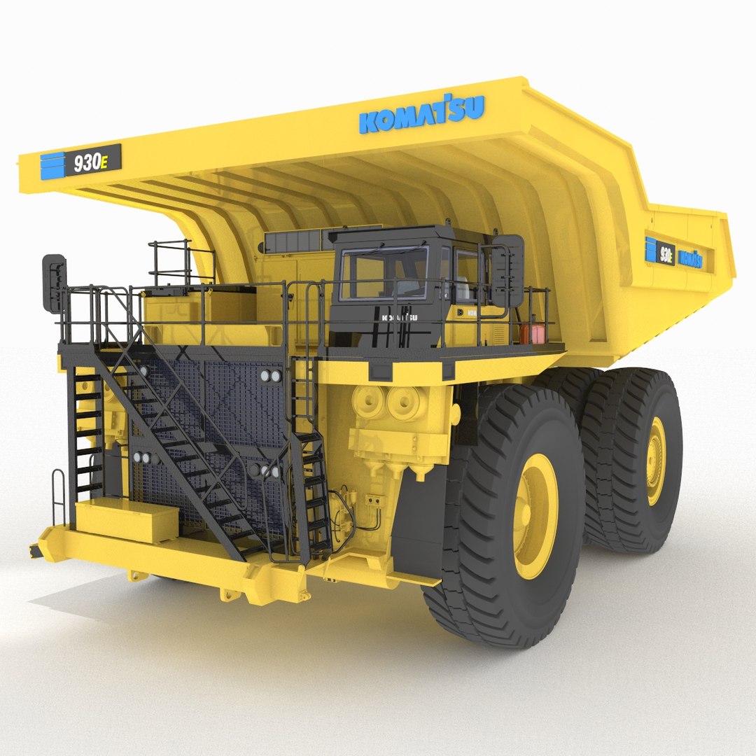 Komatsu 930e-5 3D model - TurboSquid 1561255