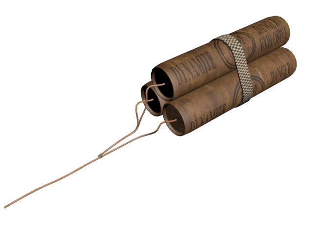 Dynamite model - TurboSquid 1561249