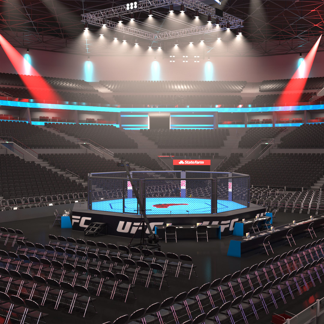 Stadium ufc 3D model - TurboSquid 1547746