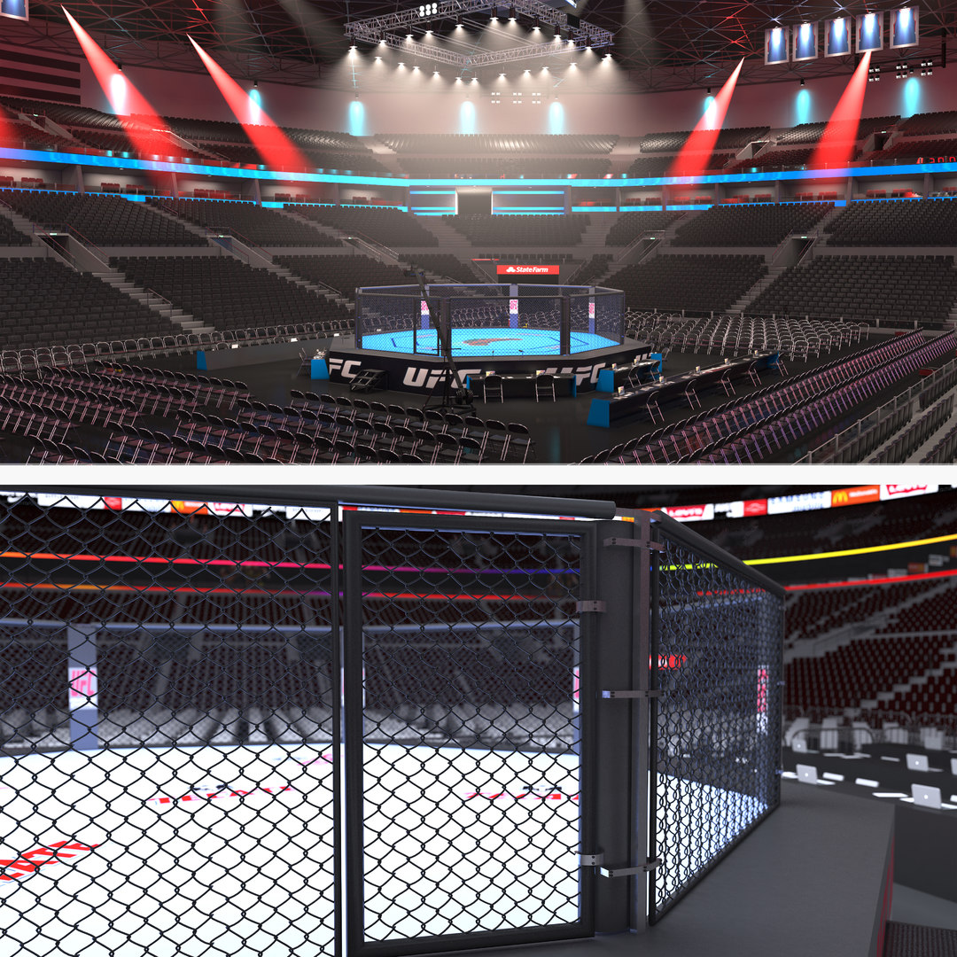 3D model ufc stadiums 2 - TurboSquid 1551264
