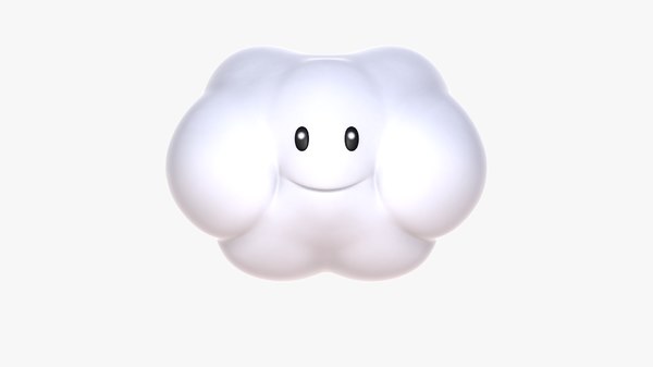 modelo 3d Lakitu Cloud - Activos de Super Mario - TurboSquid 1561395