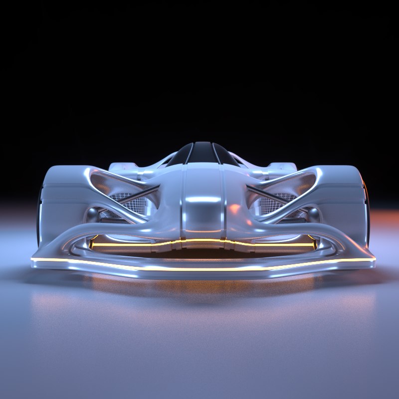 Futuristic car model - TurboSquid 1561565
