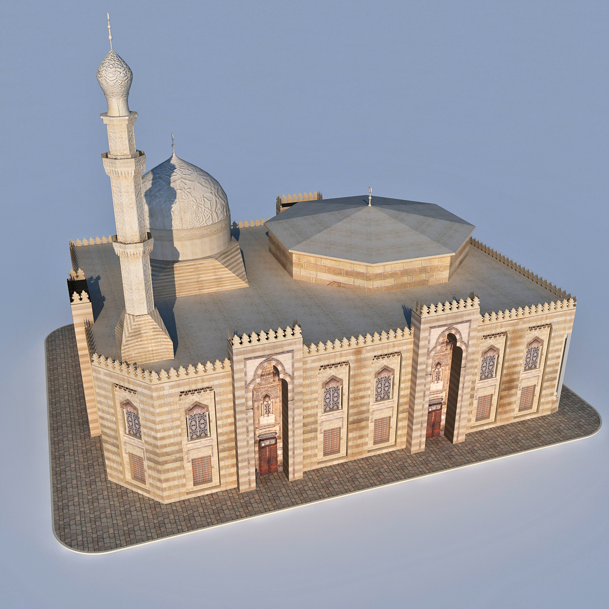 Old islamic mosque 3D model - TurboSquid 1561720