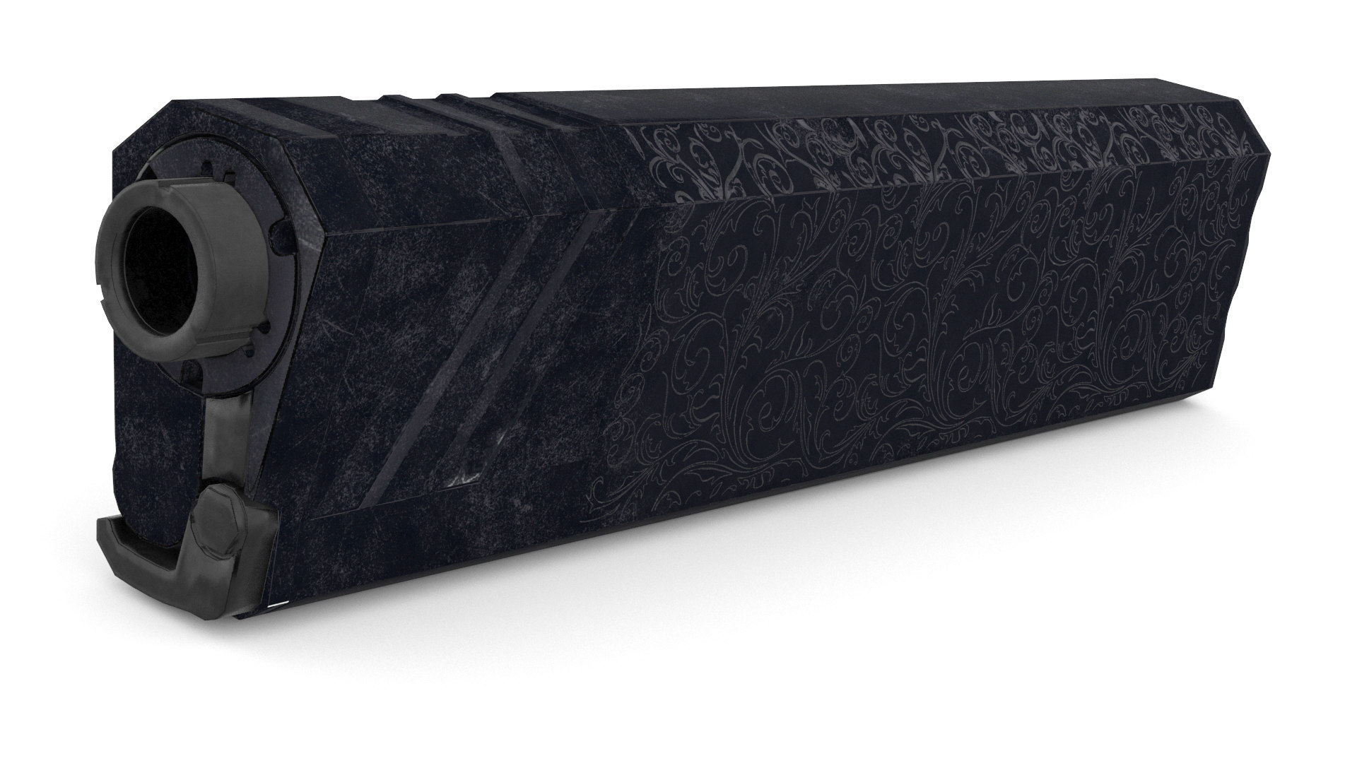 modelo 3d Silenciador de pistola K45 - TurboSquid 1553405