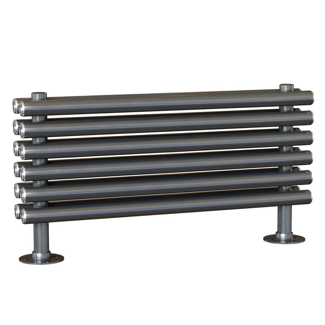 Steel tubular radiator model - TurboSquid 1562015