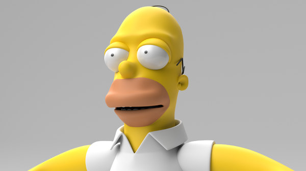 modelo 3d Homero Simpson - TurboSquid 1562111 modelo 3d Homero Simpson - TurboSquid 1562111