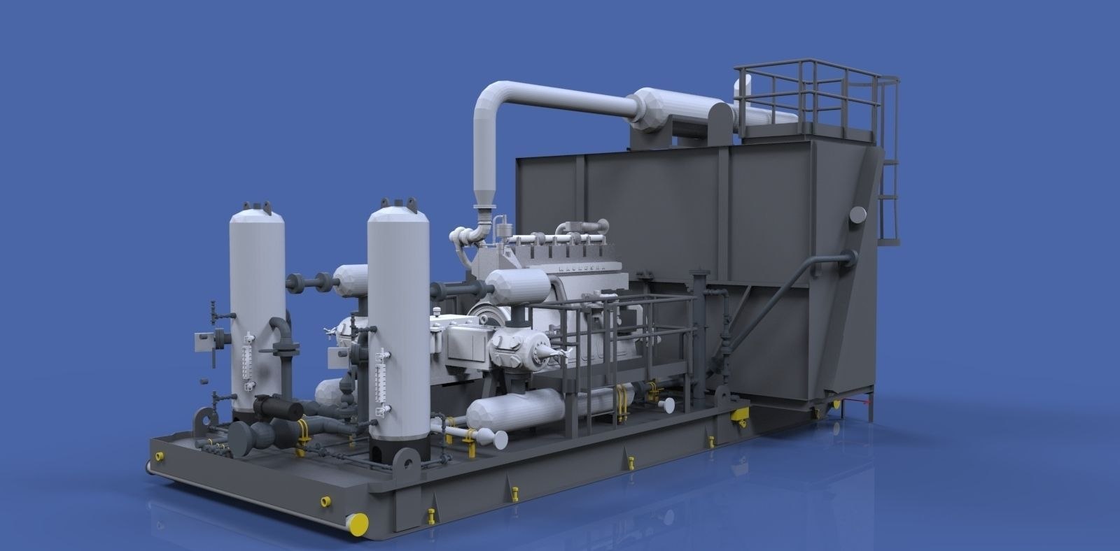3D compressor model - TurboSquid 1562142