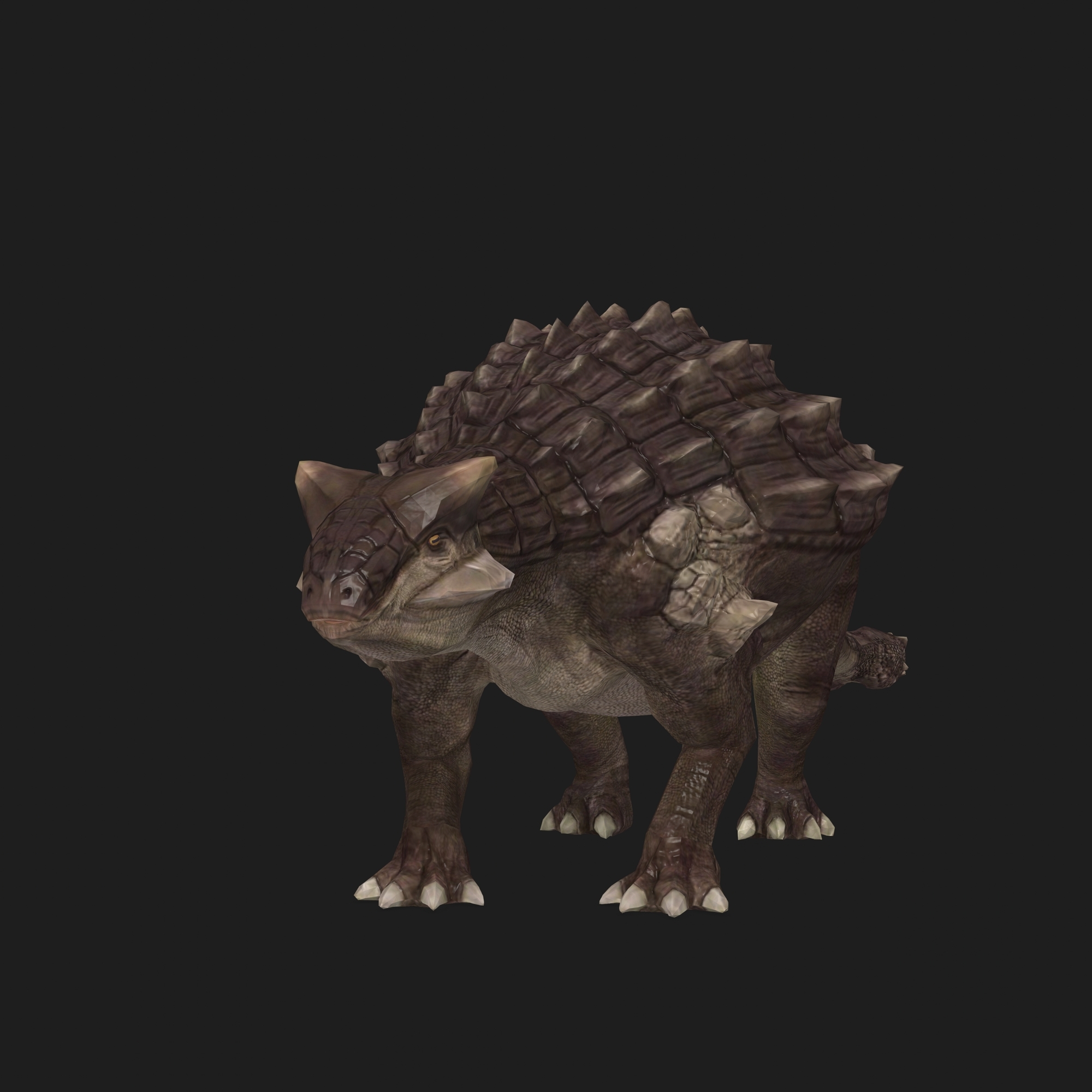 Animowany Dinozaur Ankylozaur Model 3D - TurboSquid 1562244