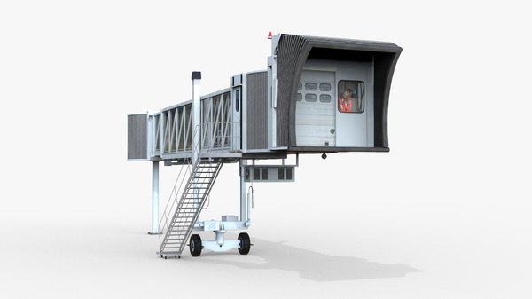 Airport jetway 3D model - TurboSquid 1562240