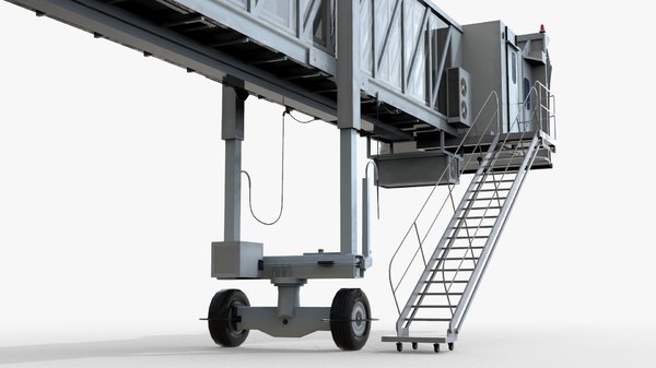 Airport jetway 3D model - TurboSquid 1562240