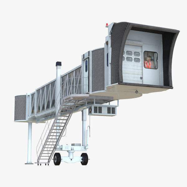 Airport jetway 3D model - TurboSquid 1562240