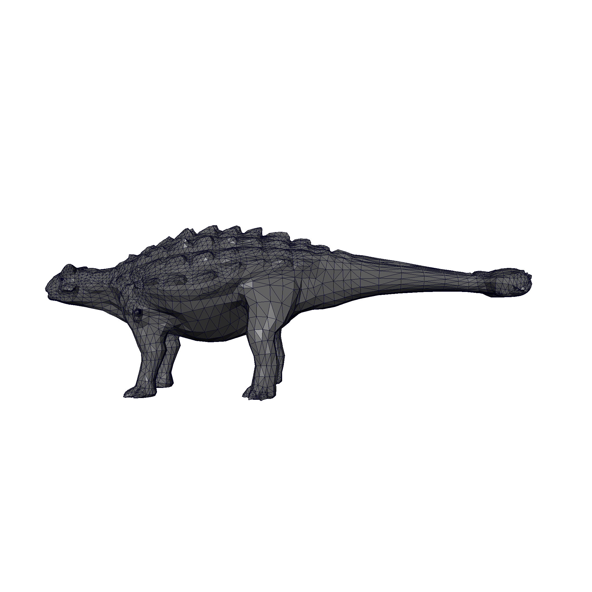 Animowany Dinozaur Ankylozaur Model 3D - TurboSquid 1562244