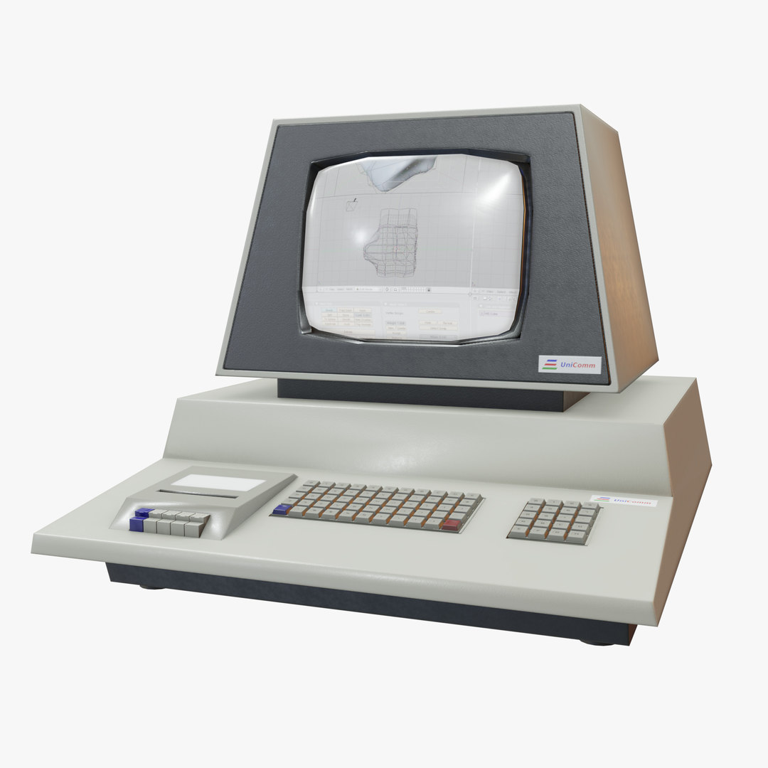 3D model retro computer 07 - TurboSquid 1552444