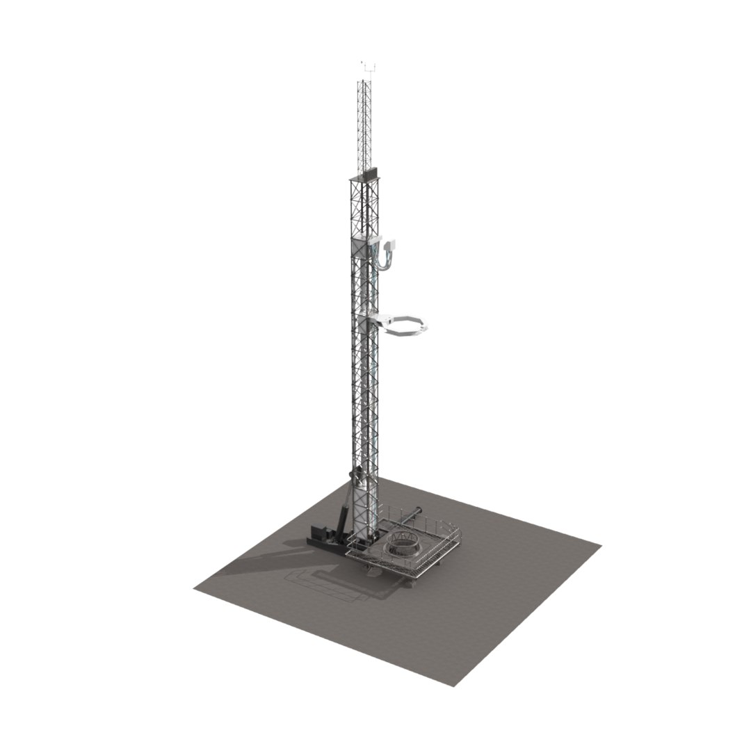 3D mini launch pad rocket - TurboSquid 1654986