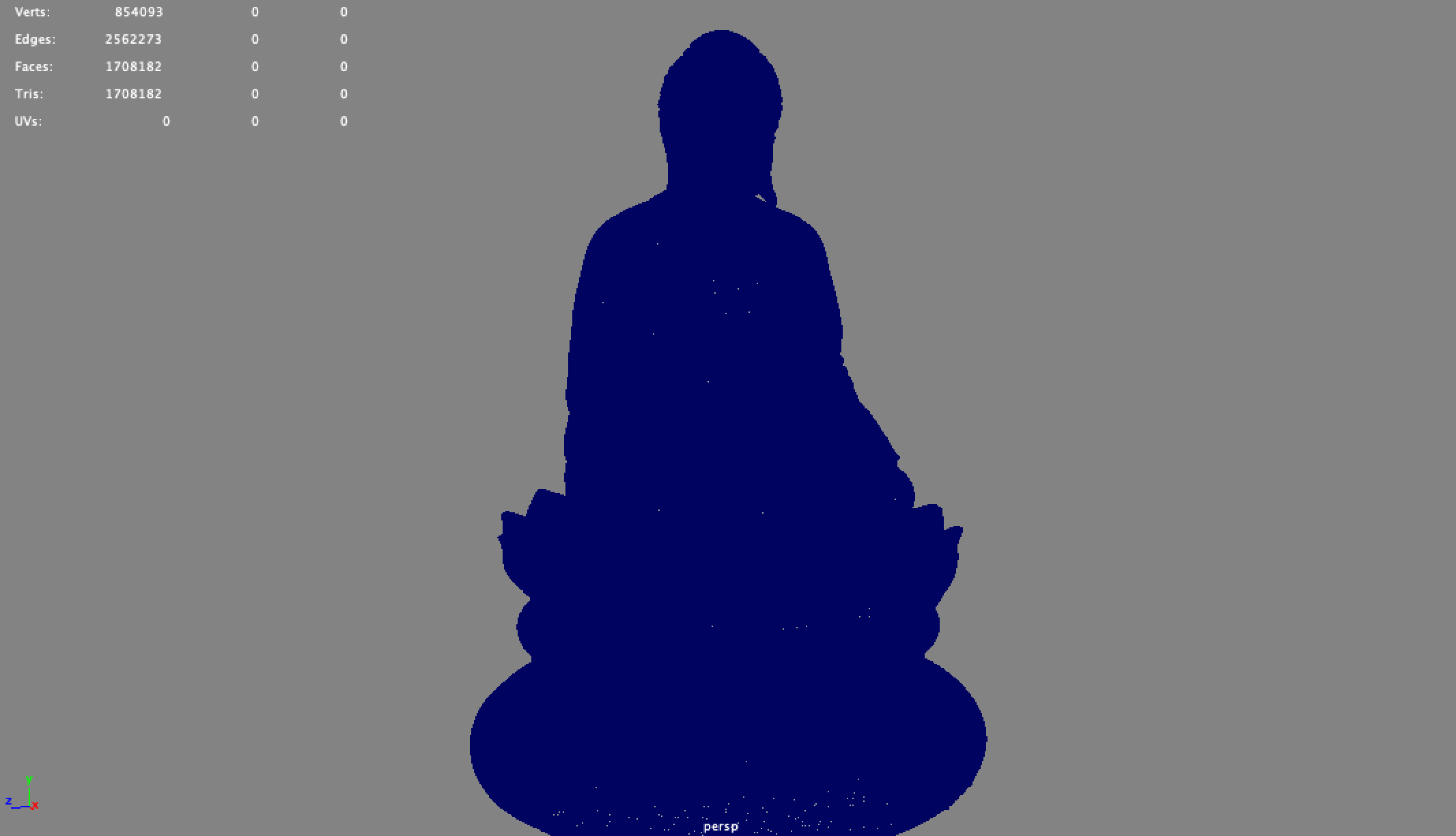 Tian tan buddha statue 3D model - TurboSquid 1552983