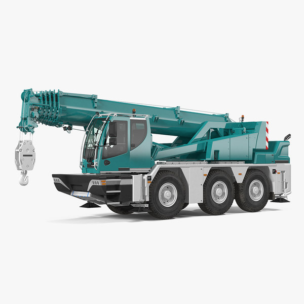 Compact mobile crane 3D model - TurboSquid 1562906