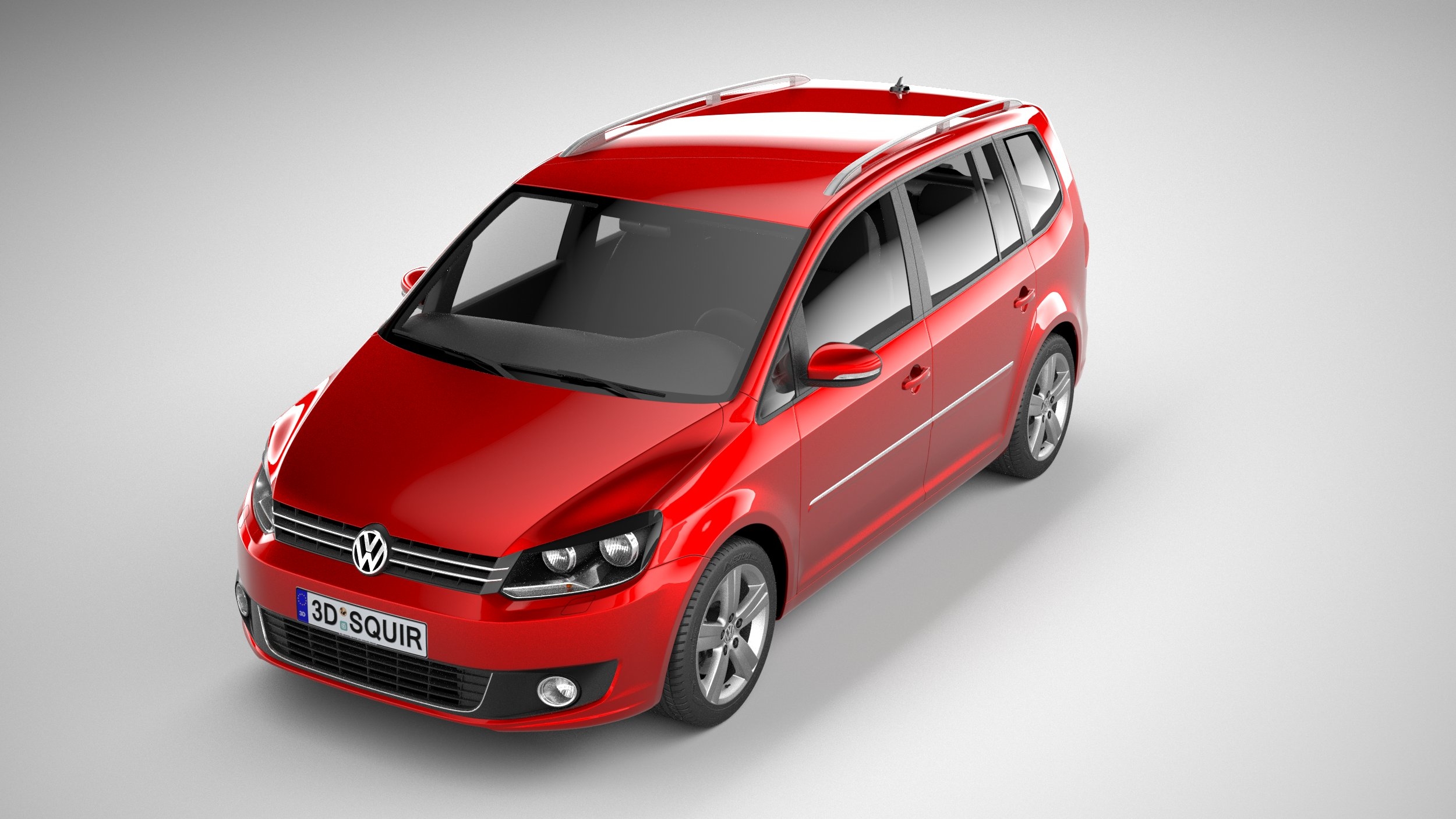 3D volkswagen touran 2011 model - TurboSquid 1562655