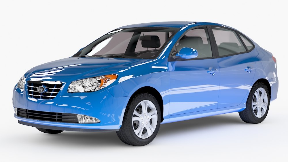 3D hyundai car model - TurboSquid 1562972