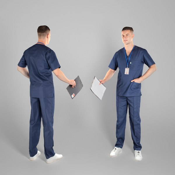 3D scanned man 024 - TurboSquid 1226372