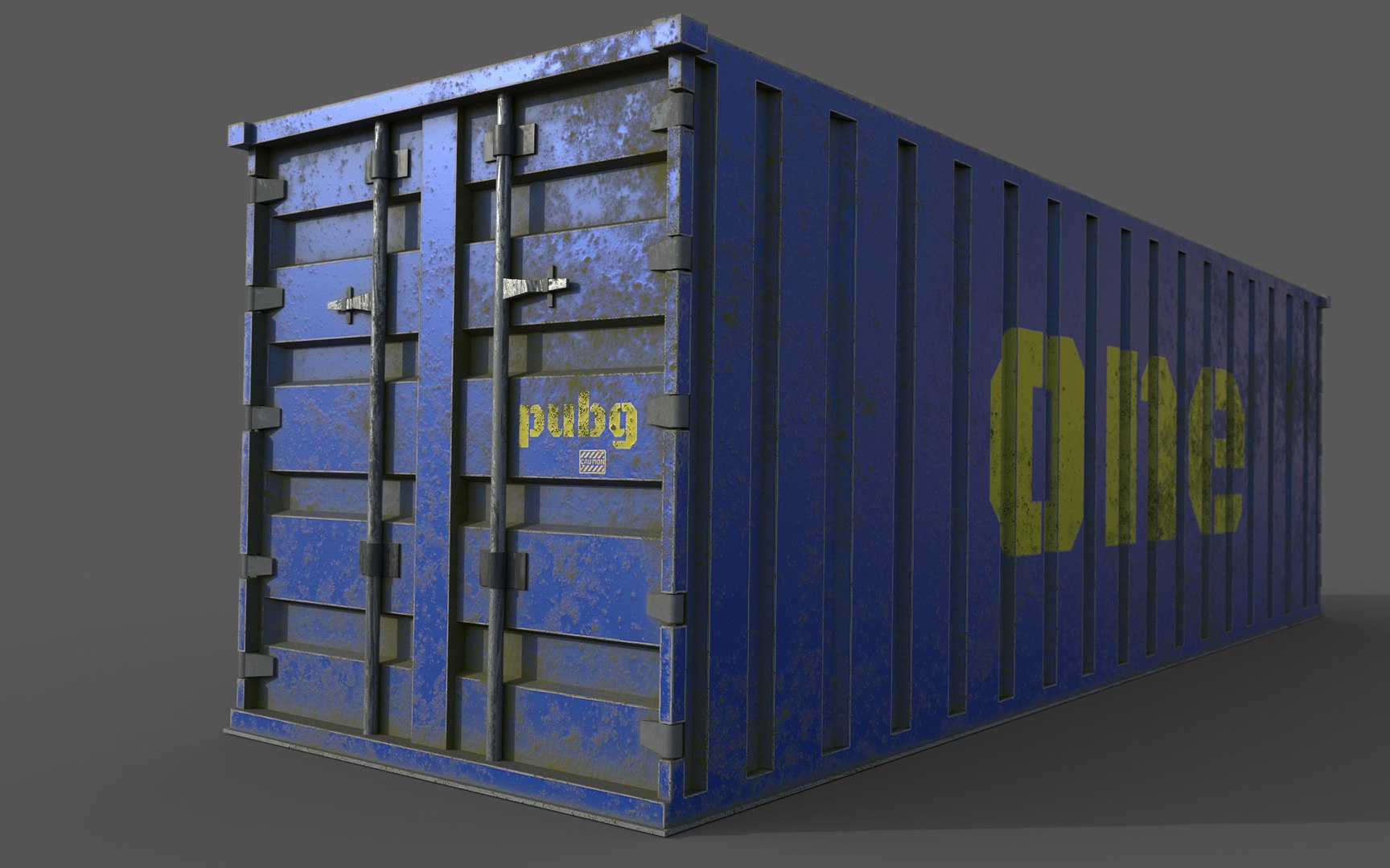 Container 3D model - TurboSquid 1563238