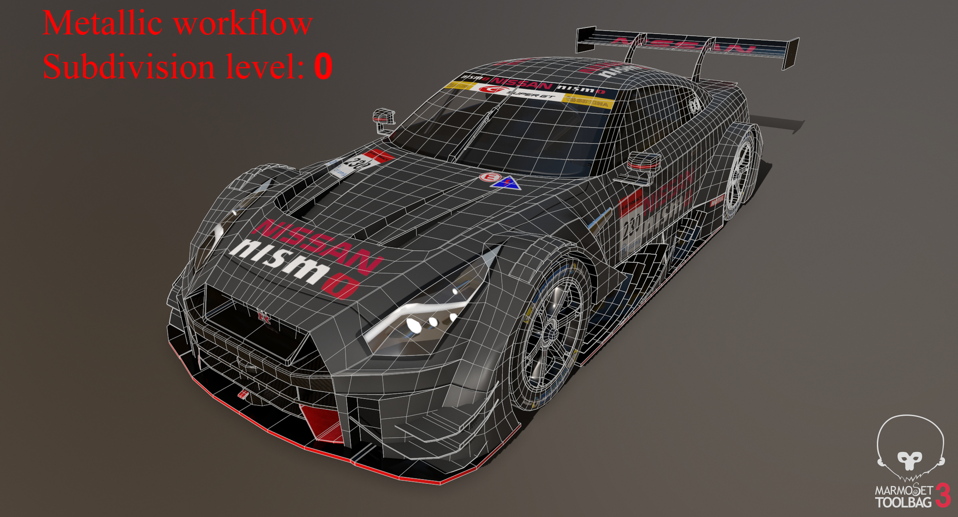 3D nissan gt-r nismo gt500 - TurboSquid 1563681