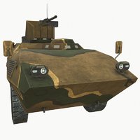 fiat 6614 apc 3d model