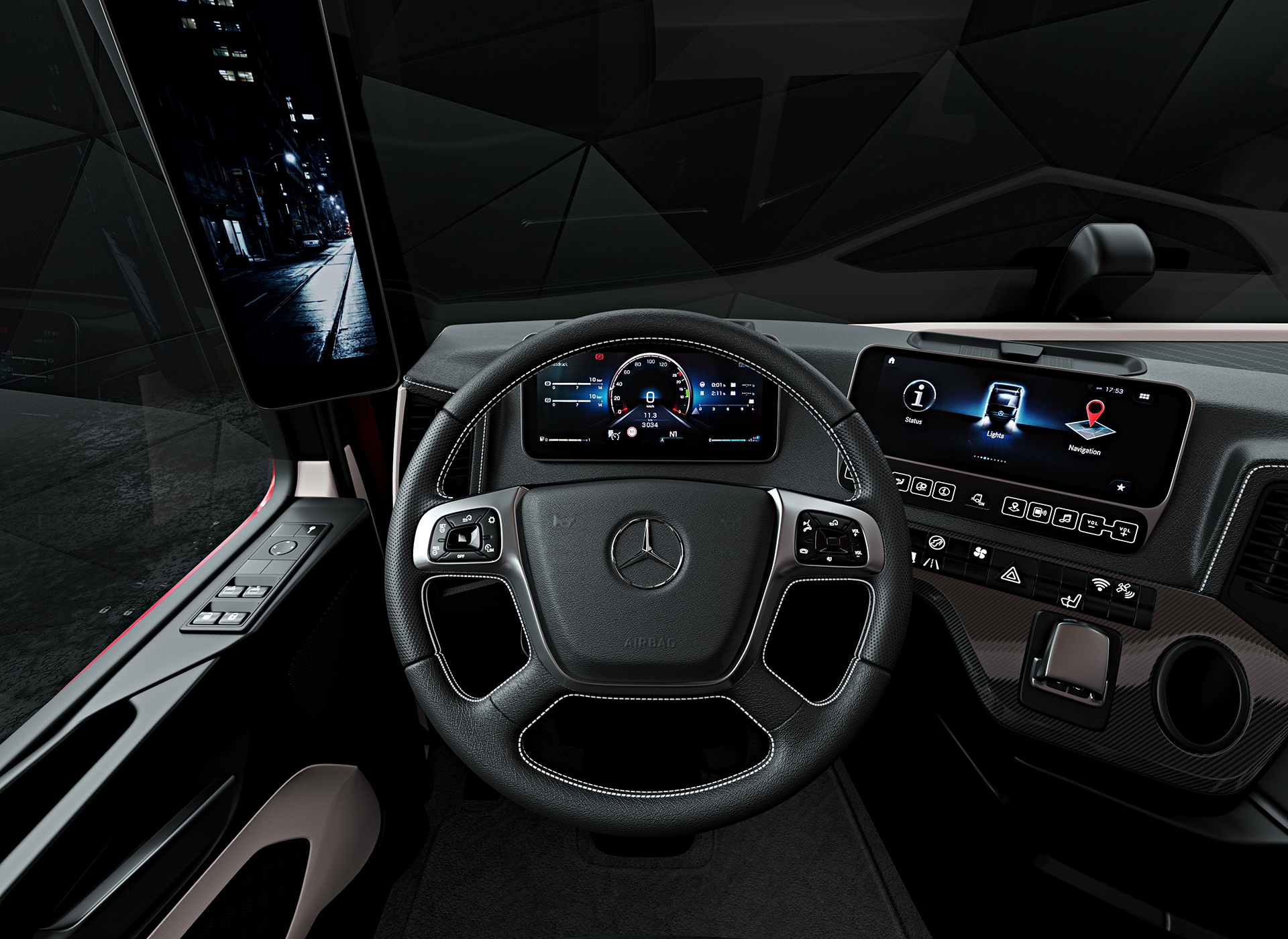3D 2020 mercedes-benz actros - TurboSquid 1481003