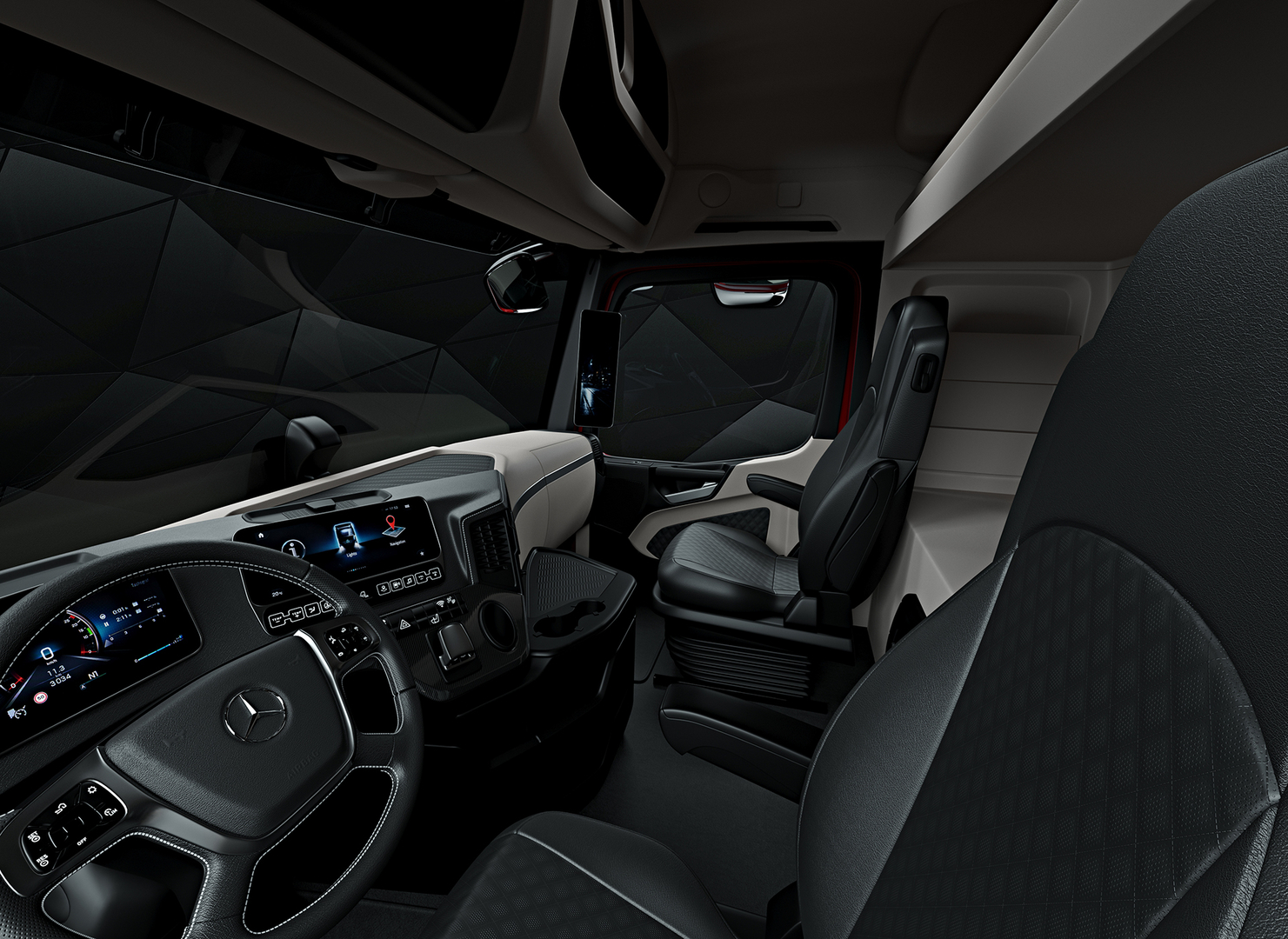 3D 2020 mercedes-benz actros - TurboSquid 1481003