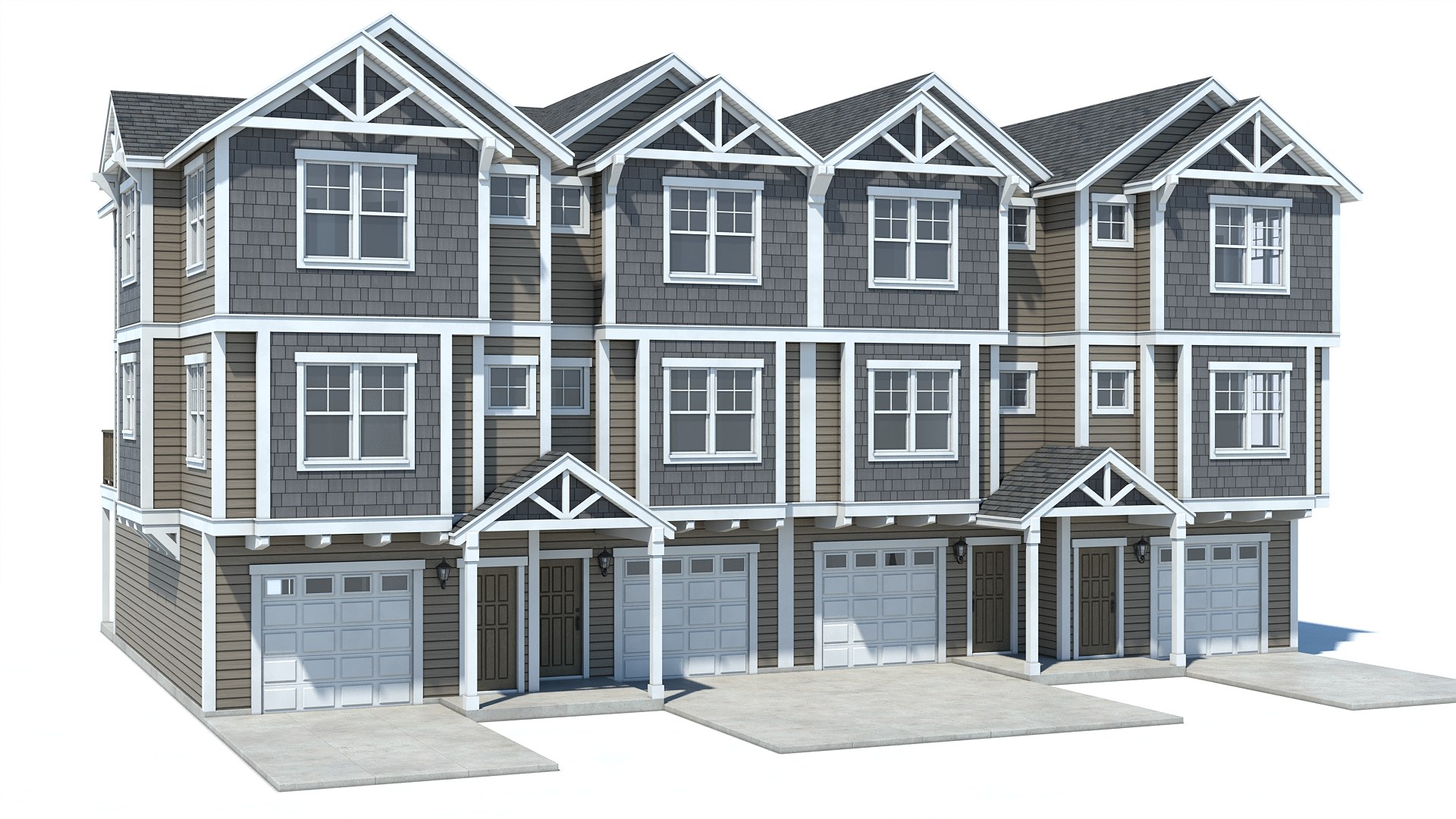 American walls 3D model - TurboSquid 1563830