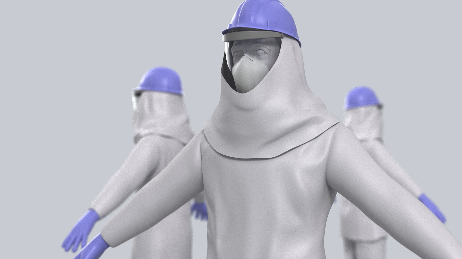 3D doctor ppe - TurboSquid 1563884