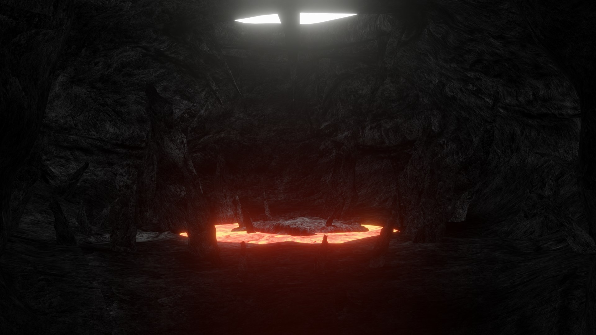Cavern cave 3D - TurboSquid 1563976
