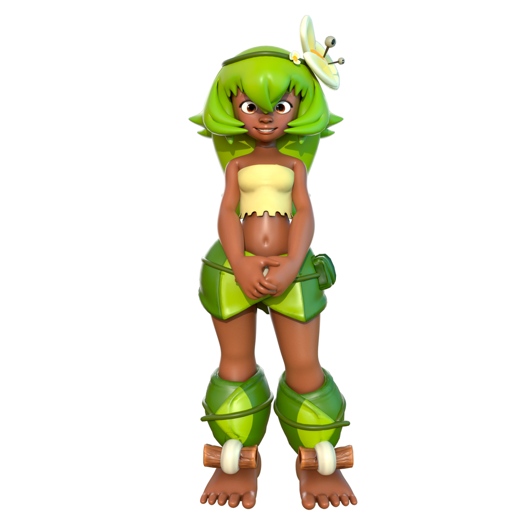 Amalia Wakfu Character 3d Model Turbosquid 1564027