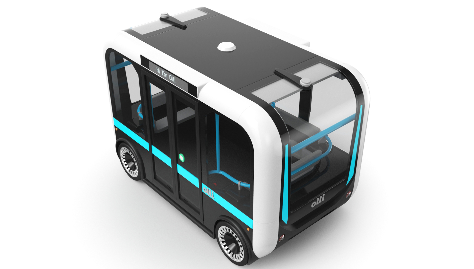 Electric buses bus navya model - TurboSquid 1334224