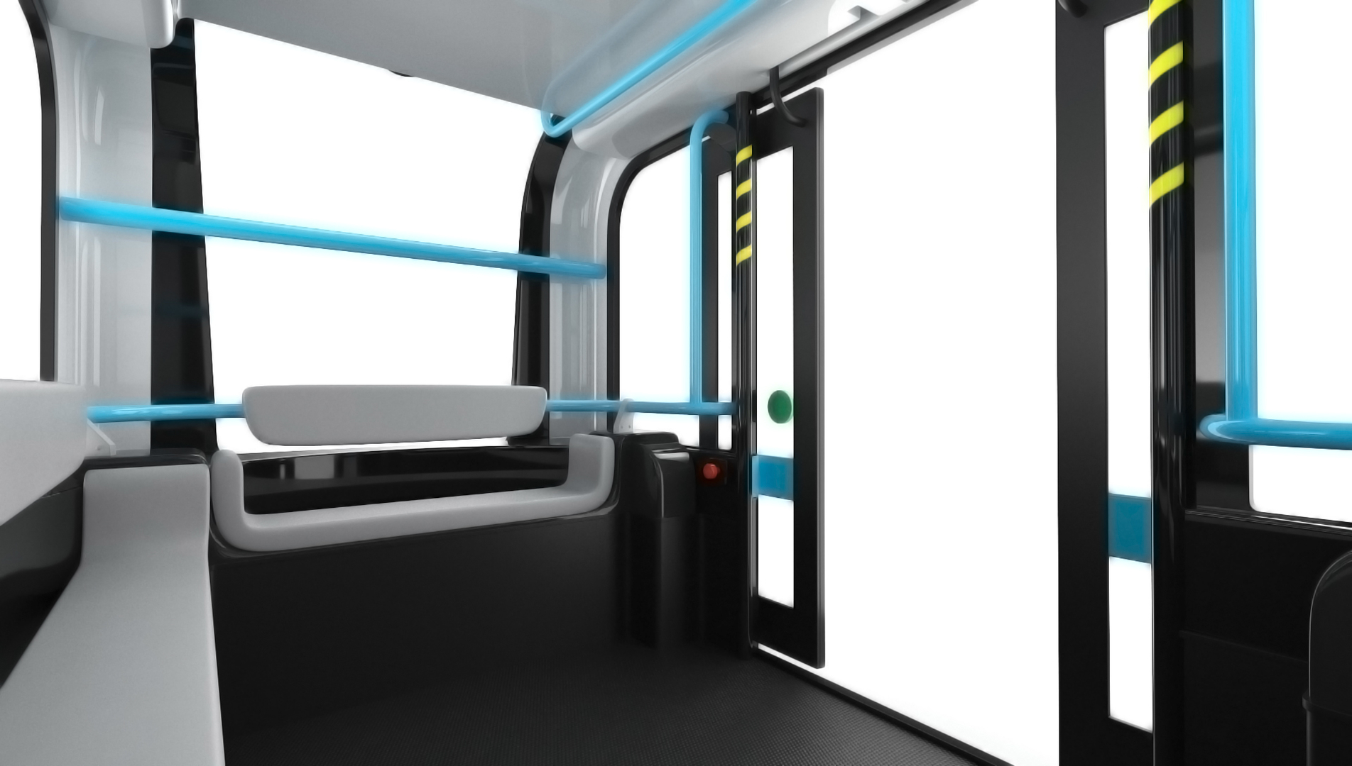 Electric buses bus navya model - TurboSquid 1334224