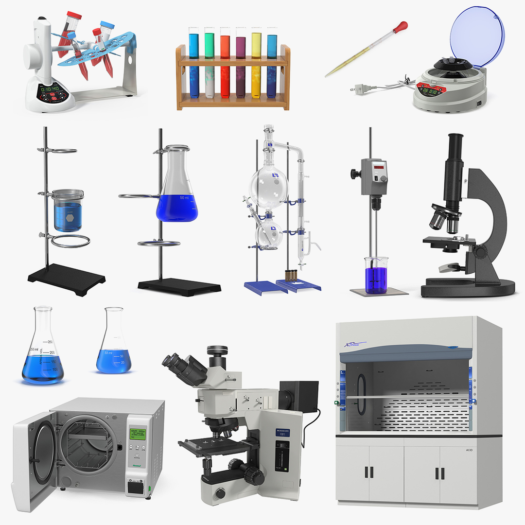 3D lab equipment 6 - TurboSquid 1564373